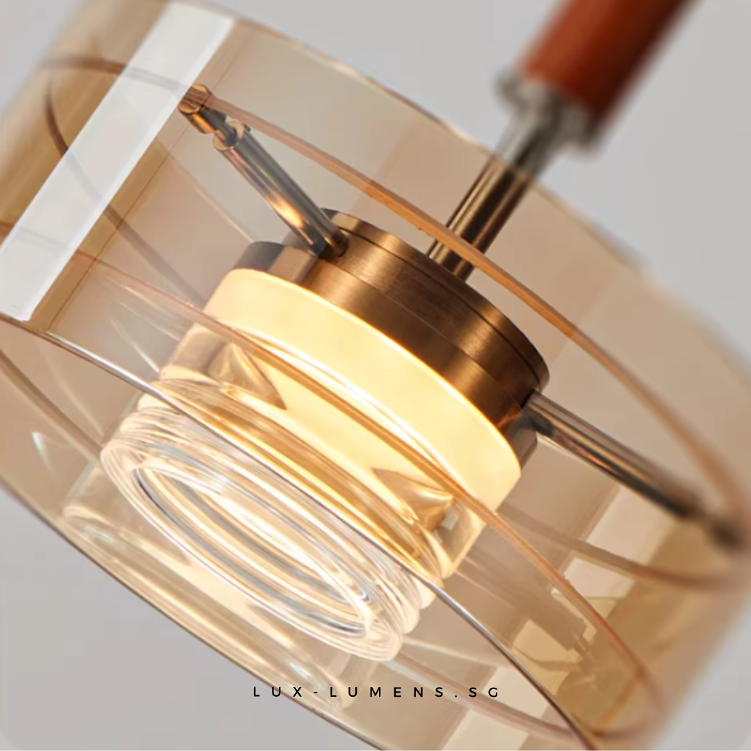 Clare - Glass LED Pandant Light – Lux-lumens
