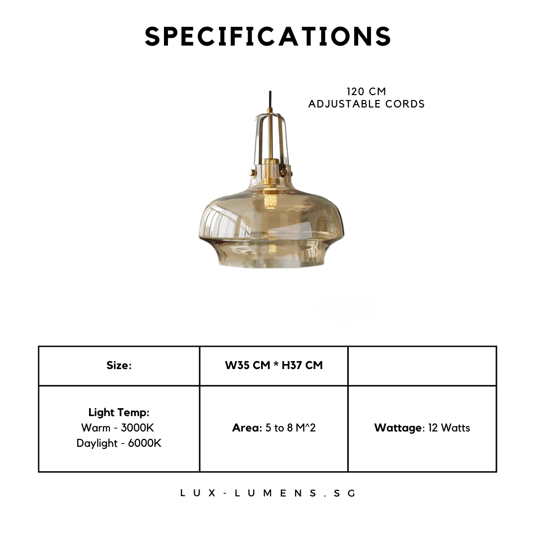 Brie - Glassware Pendant Light – Lux-lumens