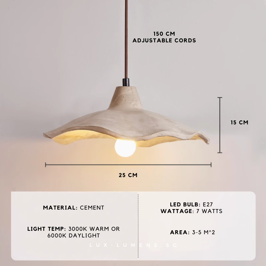 Chishi - Wabi Sabi Pendant Light – Lux-lumens