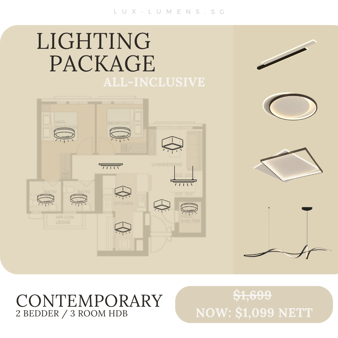 Contemporary - Home Lighting Package – Lux-lumens