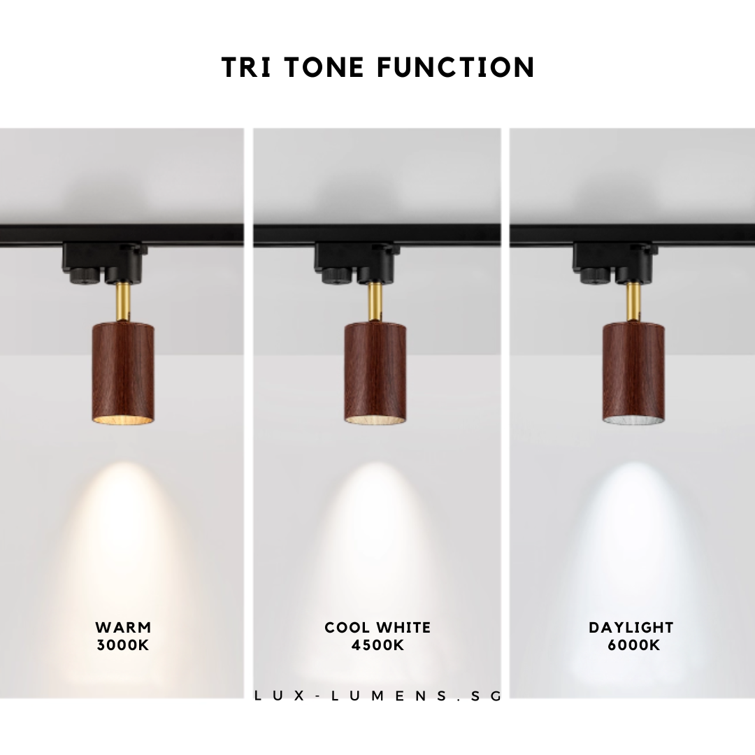 Eunoia - Wood Track LED Light – Lux-lumens