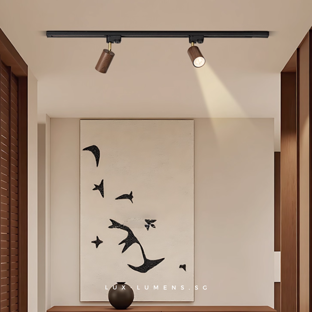 Eunoia - Wood Track LED Light – Lux-lumens
