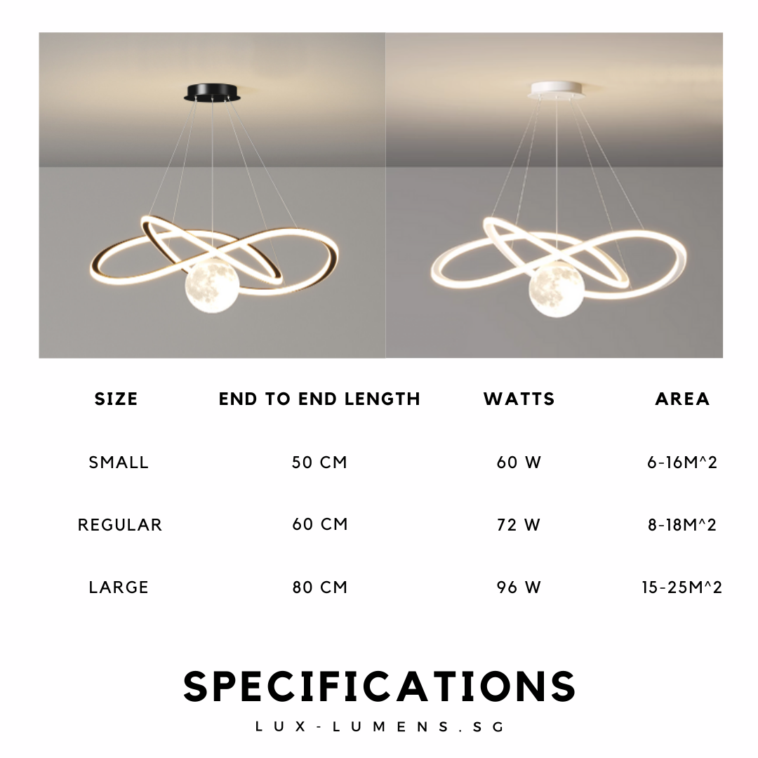 Lune - LEDs Pendant Light – Lux-lumens