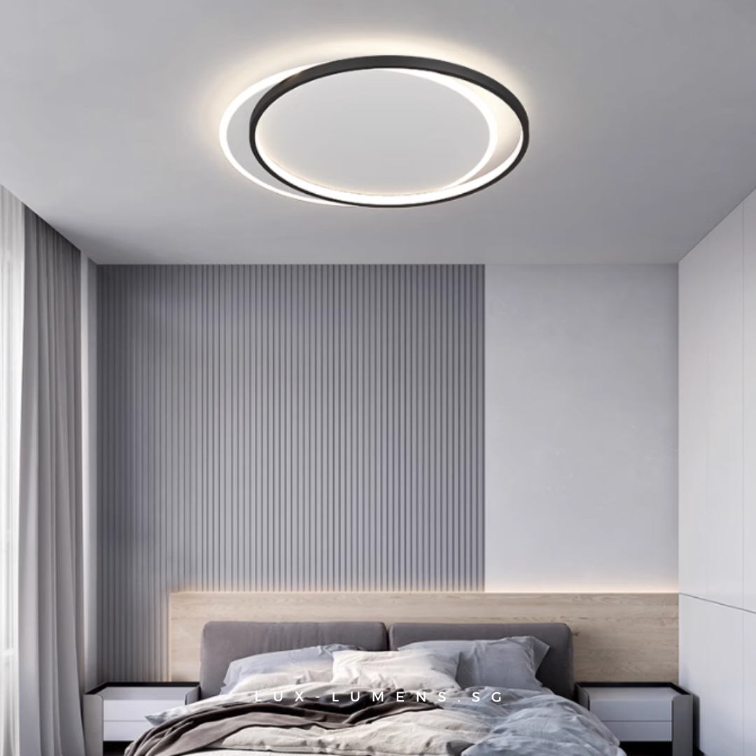 Verso - Round LEDs Ceiling Light – Lux-lumens
