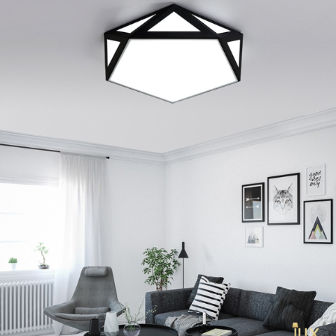 Esagono - Pentagon LEDs Ceiling Light – Lux-lumens