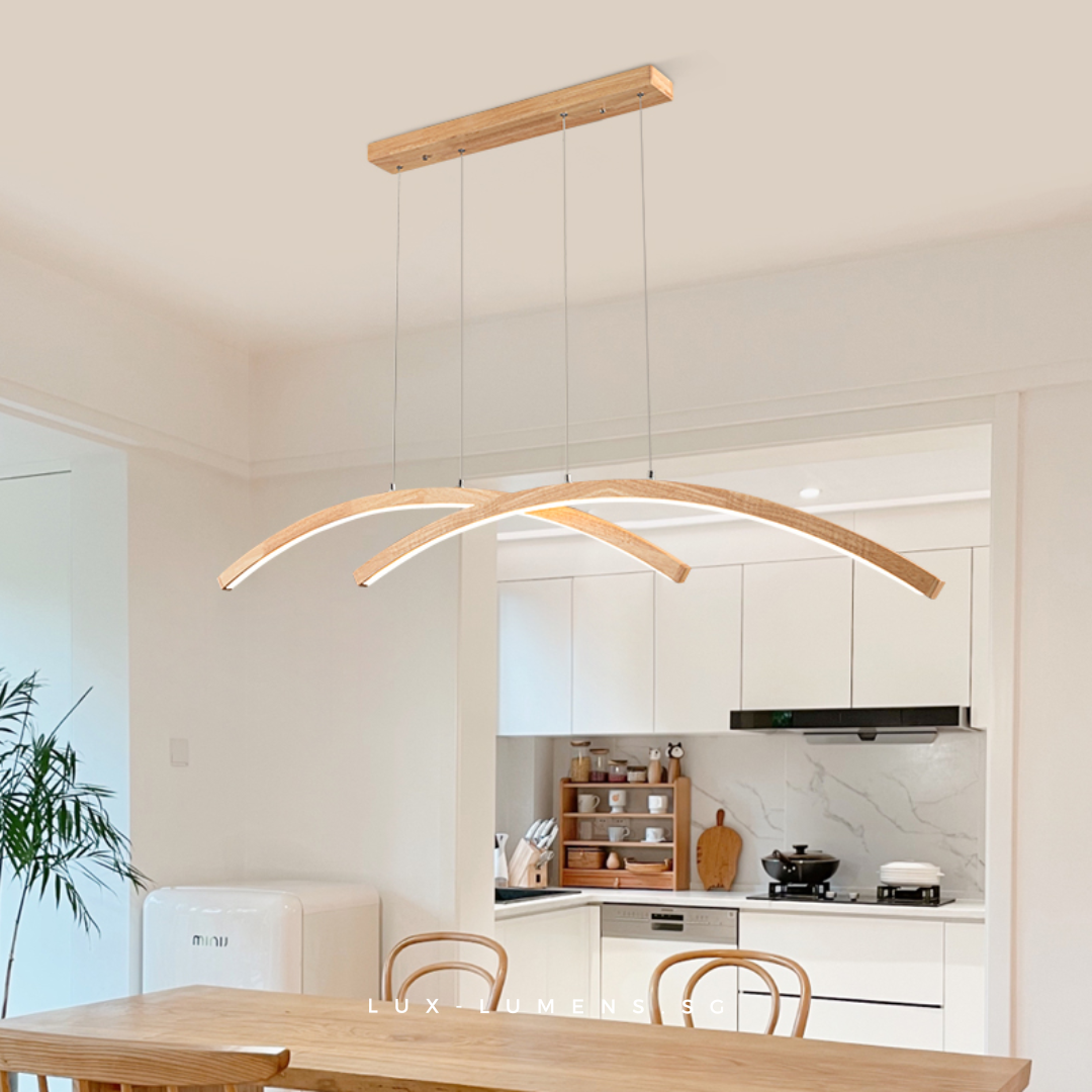 Bogen - Scandinavian Pendant Light – Lux-lumens