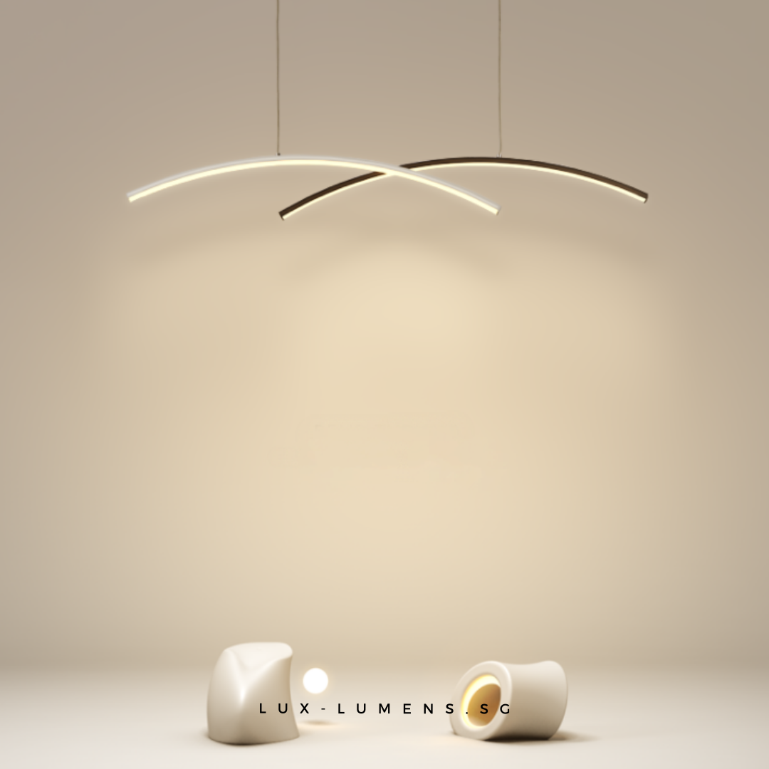 Bogen (II) - Architectural LED Pendant Light – Lux-lumens