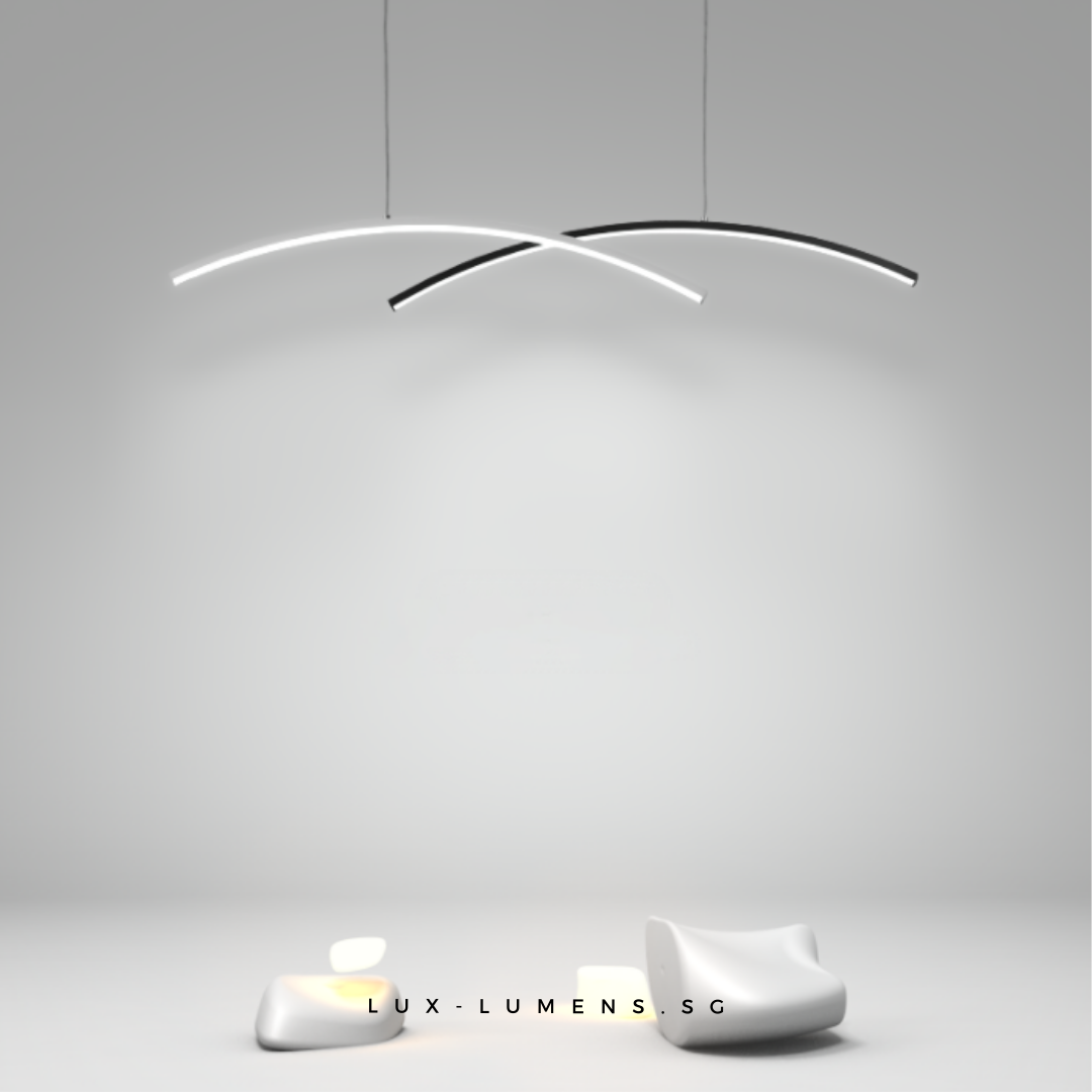 Bogen (II) - Architectural LED Pendant Light – Lux-lumens