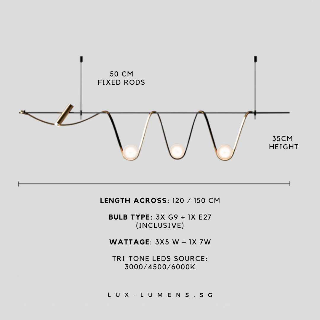 Boston - Contemporary LEDs Pendant Light – Lux-lumens