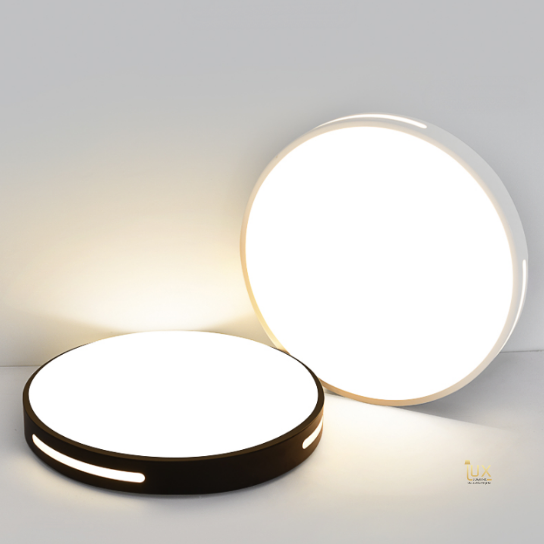 Grabas - Monochromatic LED Ceiling Light – Lux-lumens