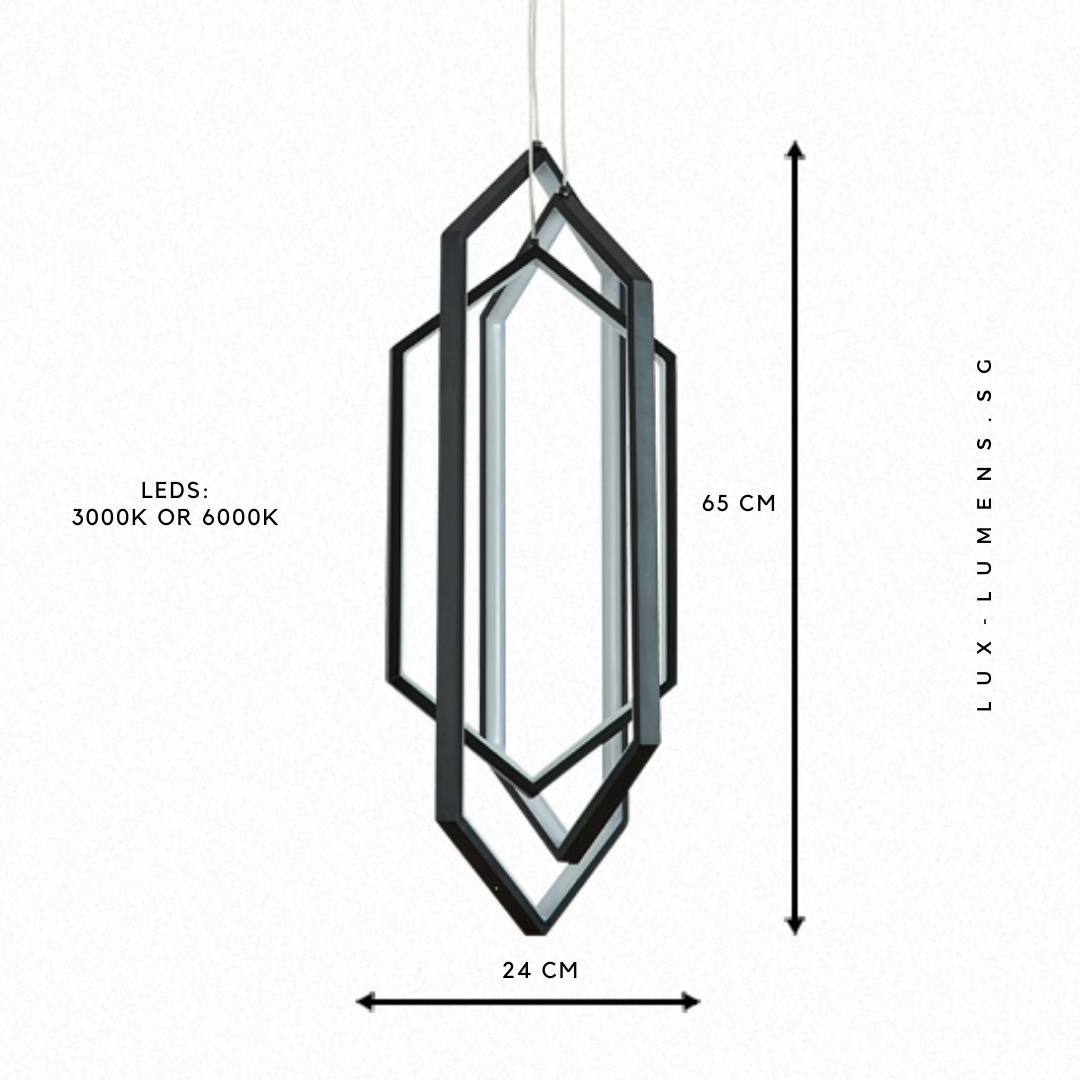 Lusinga - Contemporary LEDs Pendant Light – Lux-lumens