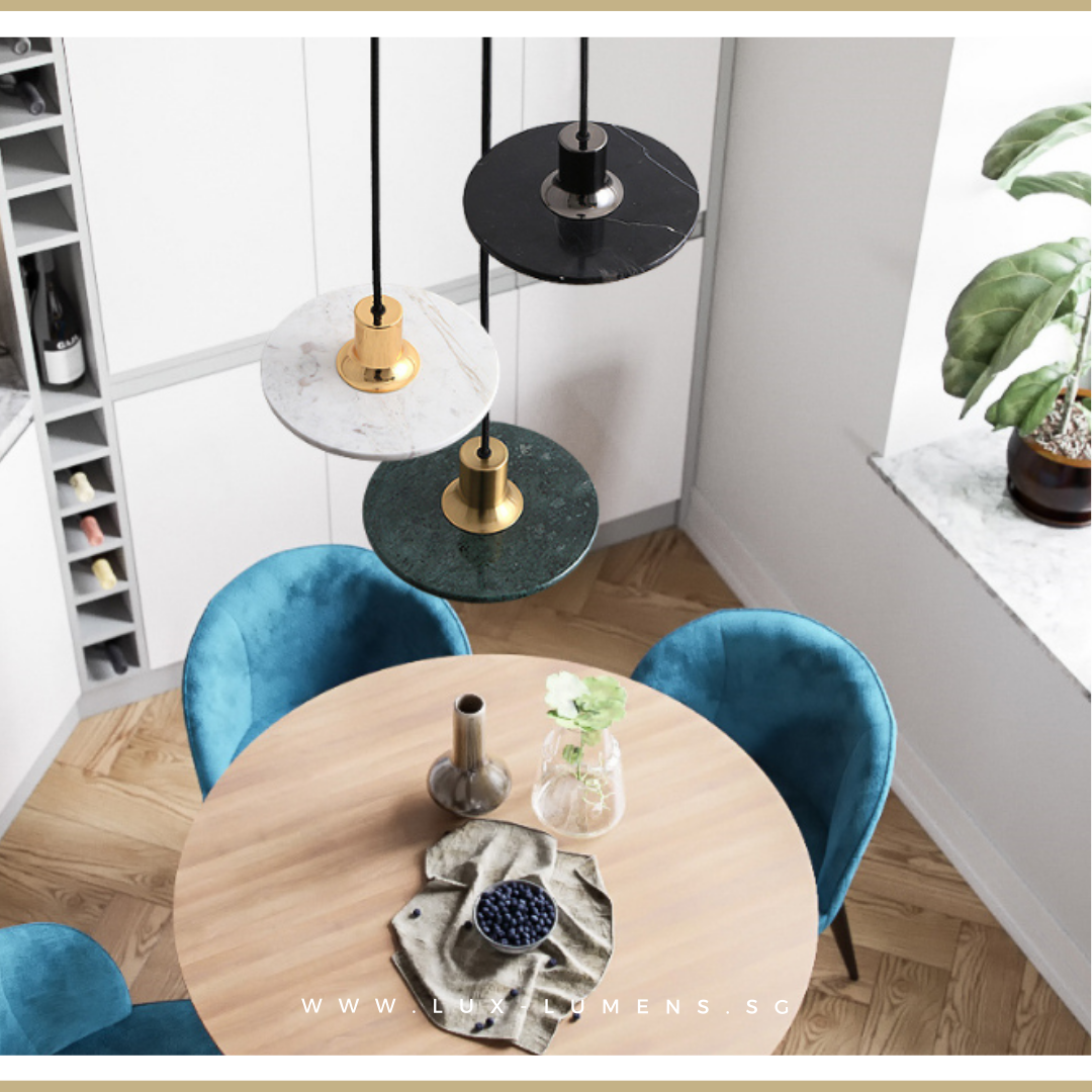 Marmó - Marble LEDs Pendant Light – Lux-lumens