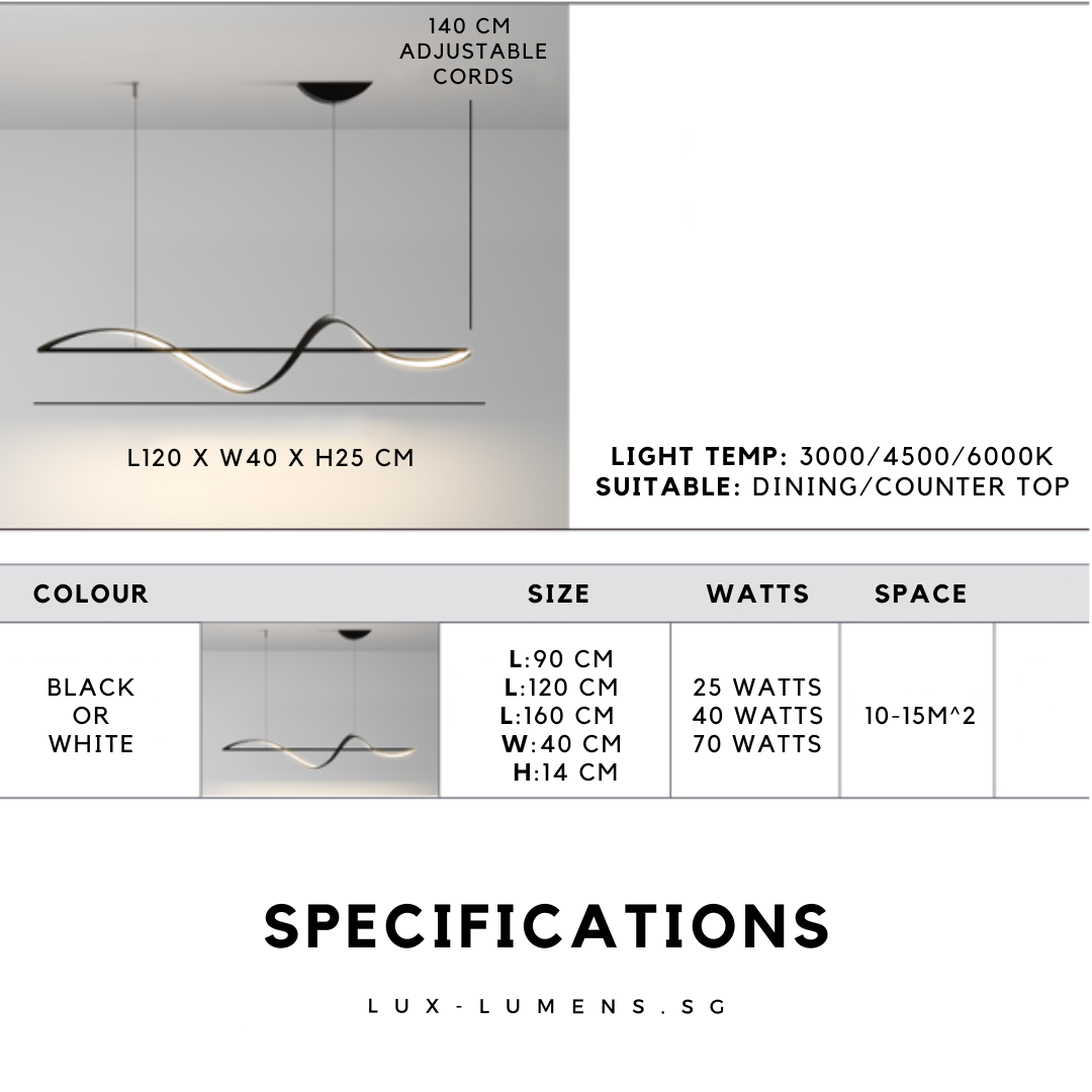 Melanie - Contemporary LEDs Pendant Light – Lux-lumens