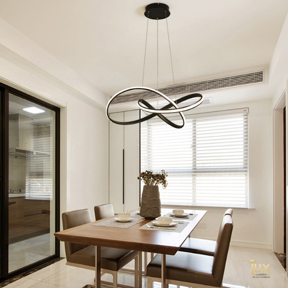 Contemporary Helix Pendant Light – Lux-lumens