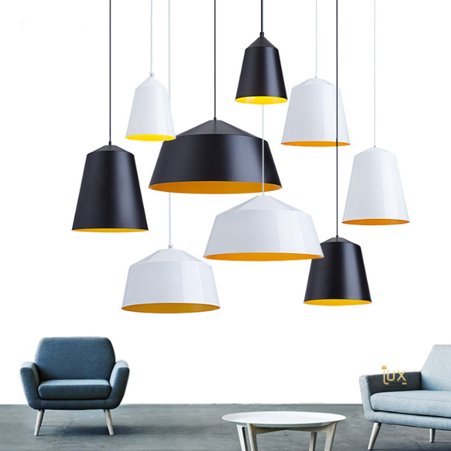 Modern Matte-Monotone Pendant Light – Lux-lumens