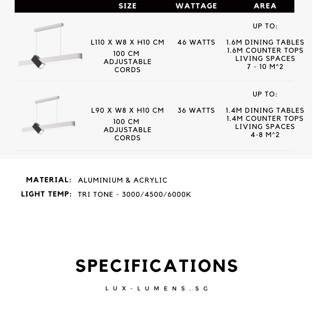 Rubik - Contemporary LEDs Pendant Light – Lux-lumens