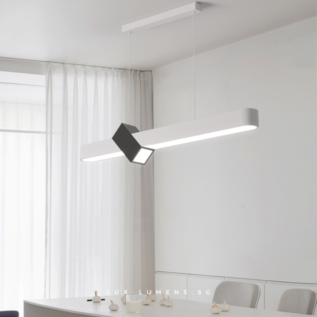 Rubik - Contemporary LEDs Pendant Light – Lux-lumens
