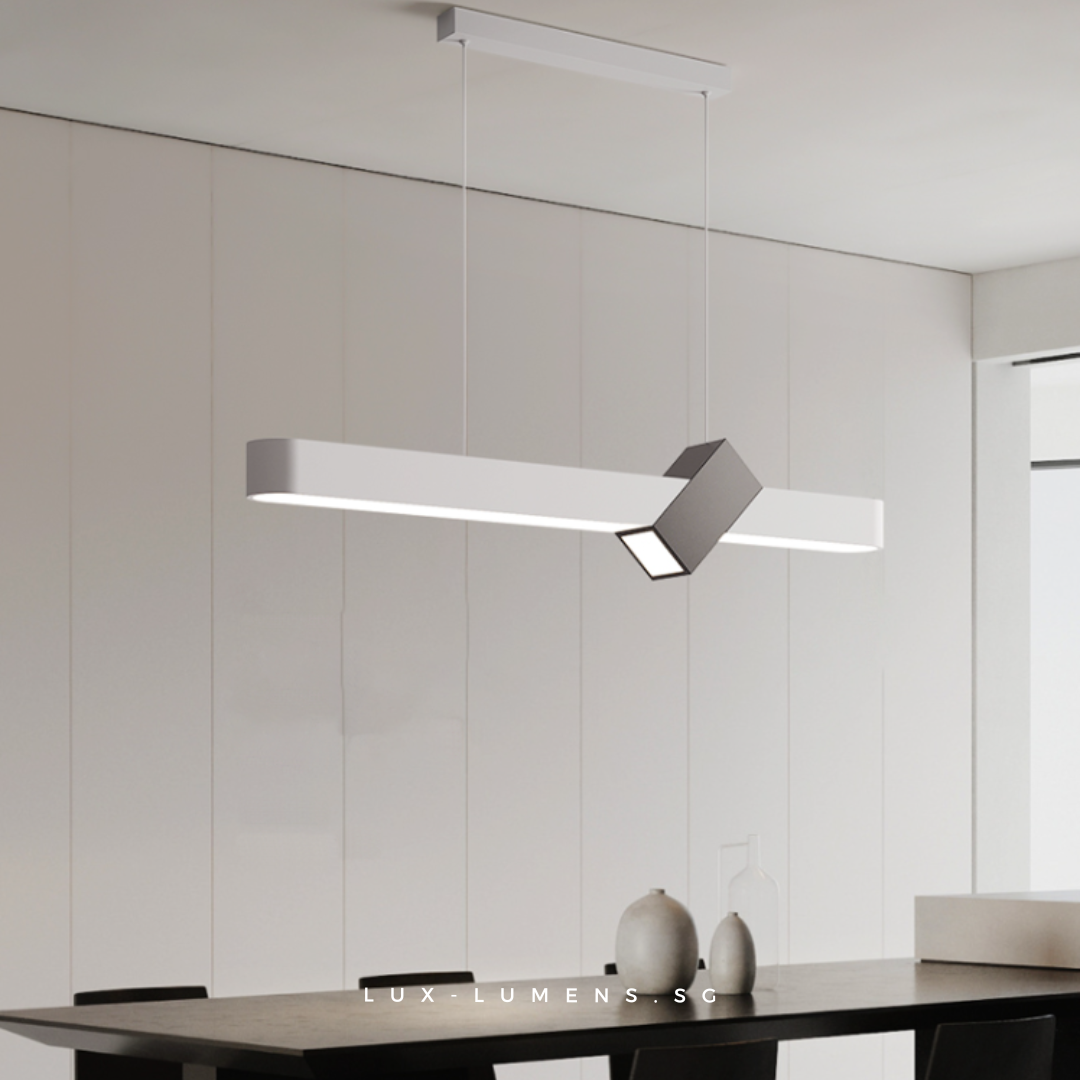Rubik - Contemporary LEDs Pendant Light – Lux-lumens