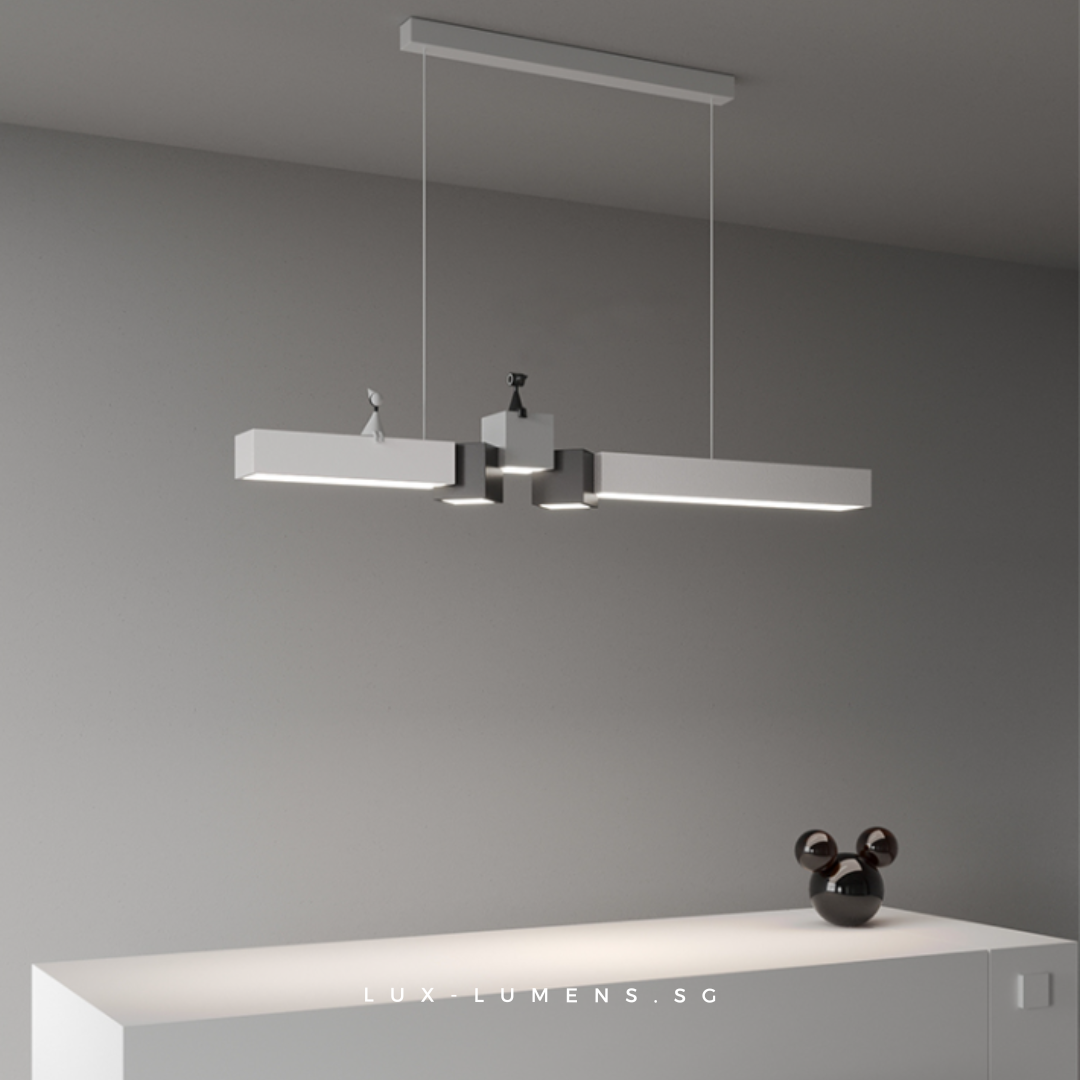 Rubik (II) - Contemporary LEDs Pendant Light – Lux-lumens