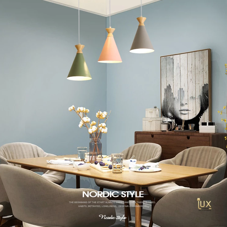 PASTELLFÄRG (II) - Scandinavian Pendant Light – Lux-lumens