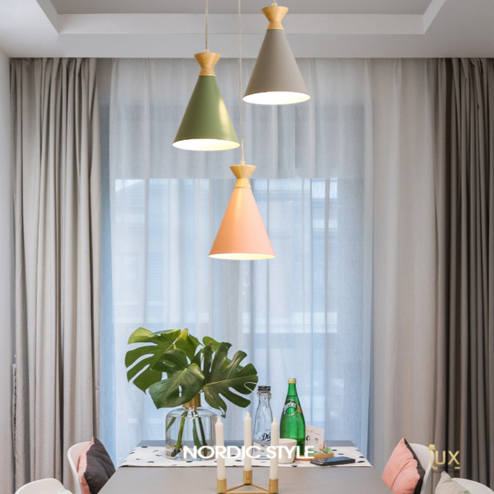 PASTELLFÄRG (II) - Scandinavian Pendant Light – Lux-lumens