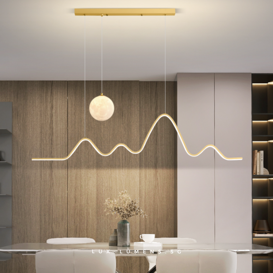 Sol El - Contemporary LEDs Pendant Light – Lux-lumens