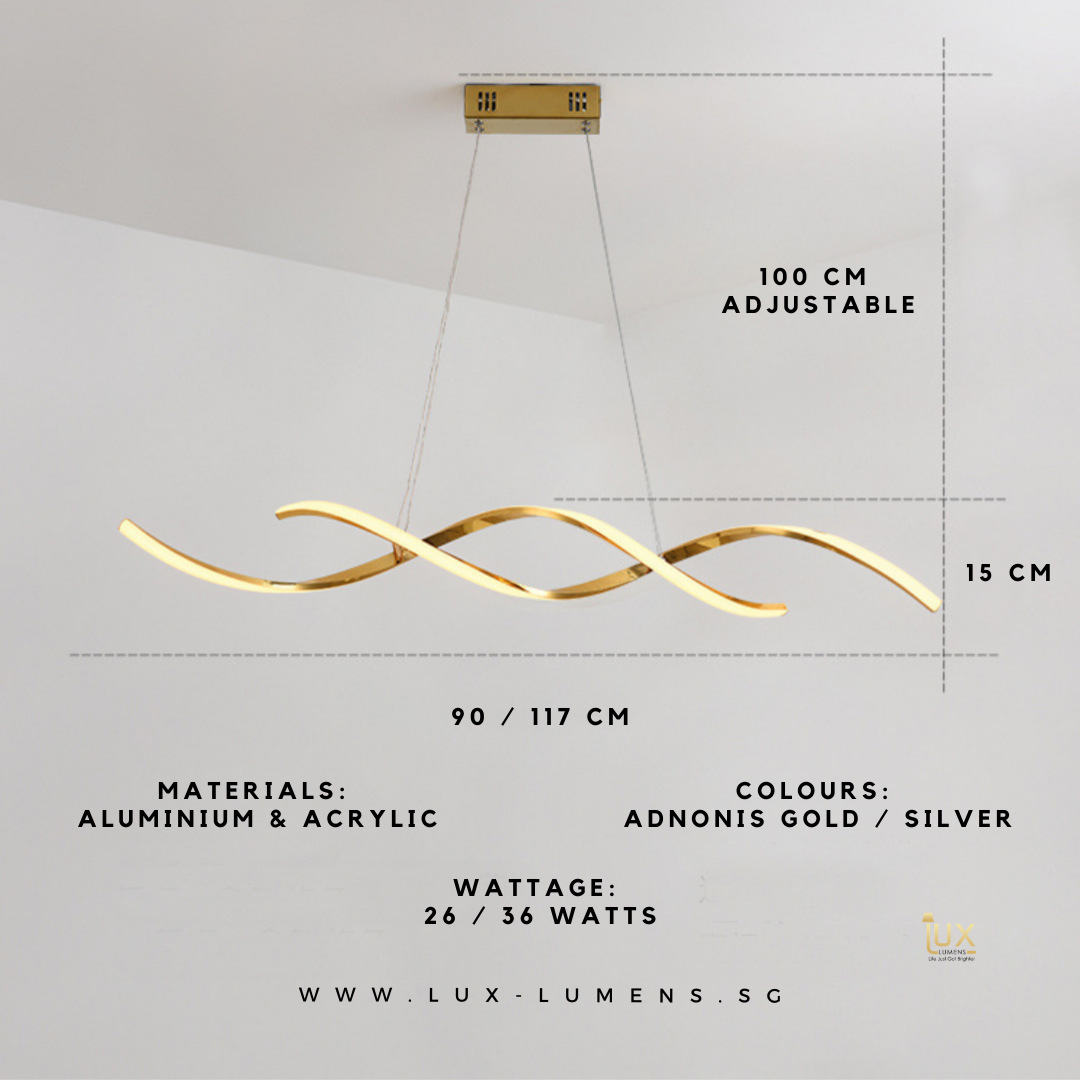 Vergold - LED Pendant Light – Lux-lumens