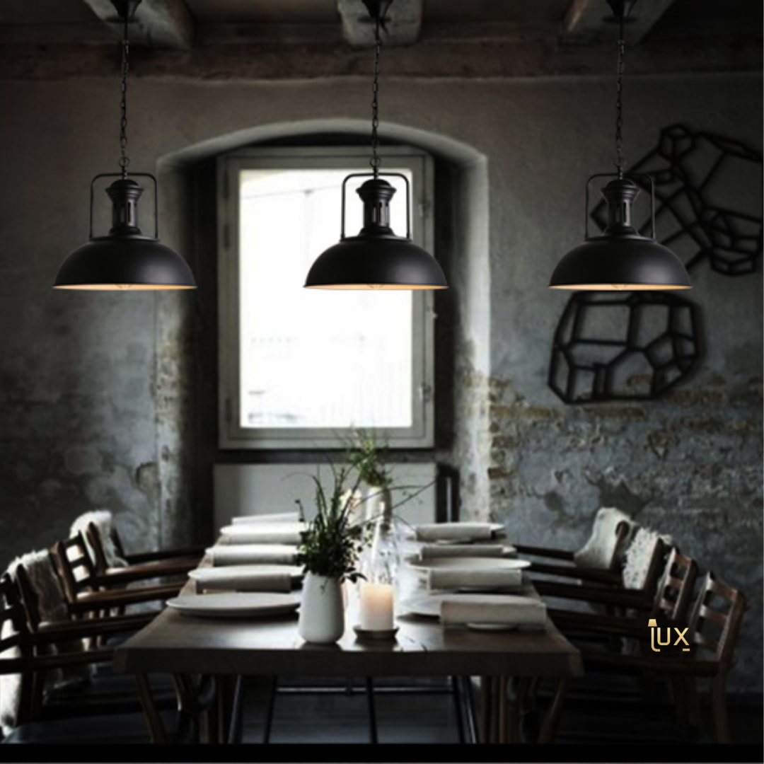 Vintage Industrial Texas Pendant Light – Lux-lumens